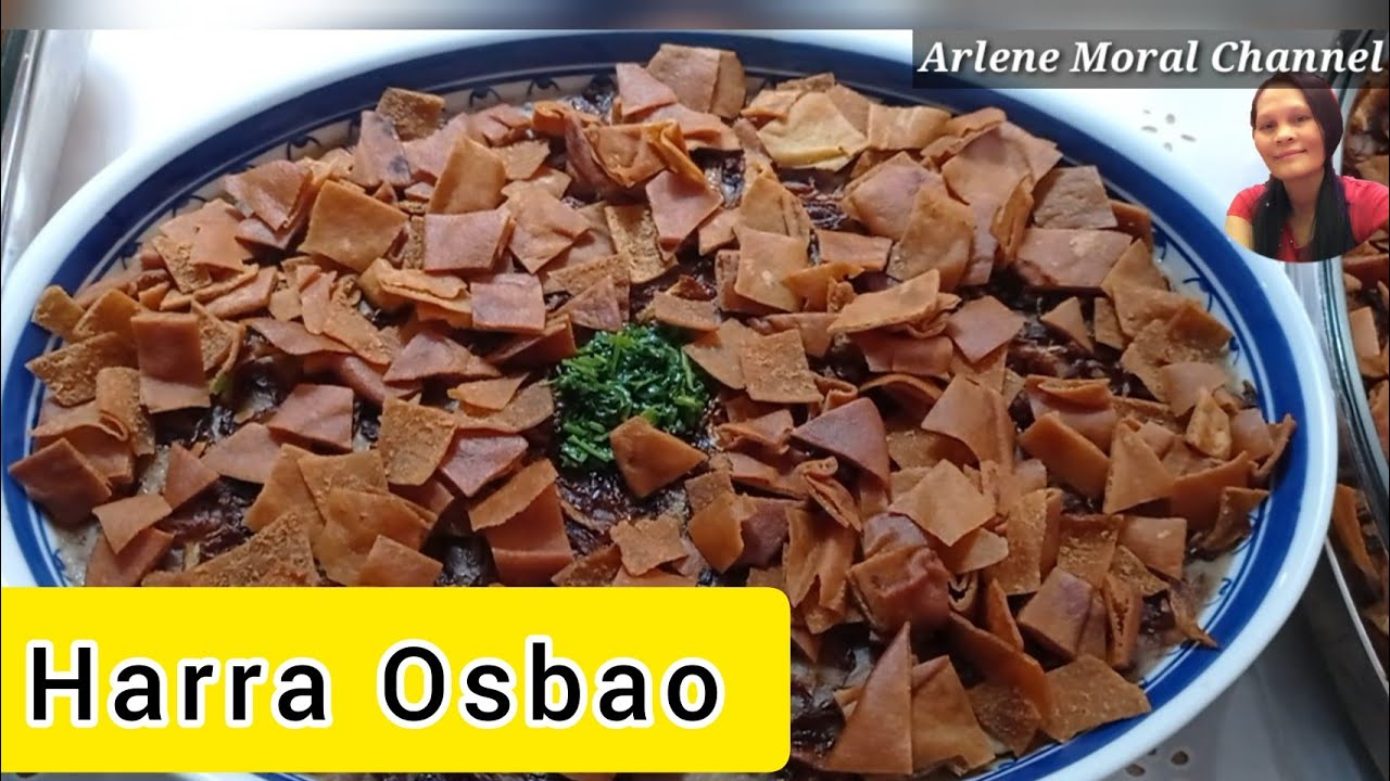 Harra Osbao /Arabic Food / @ArleneMoralChannel - YouTube