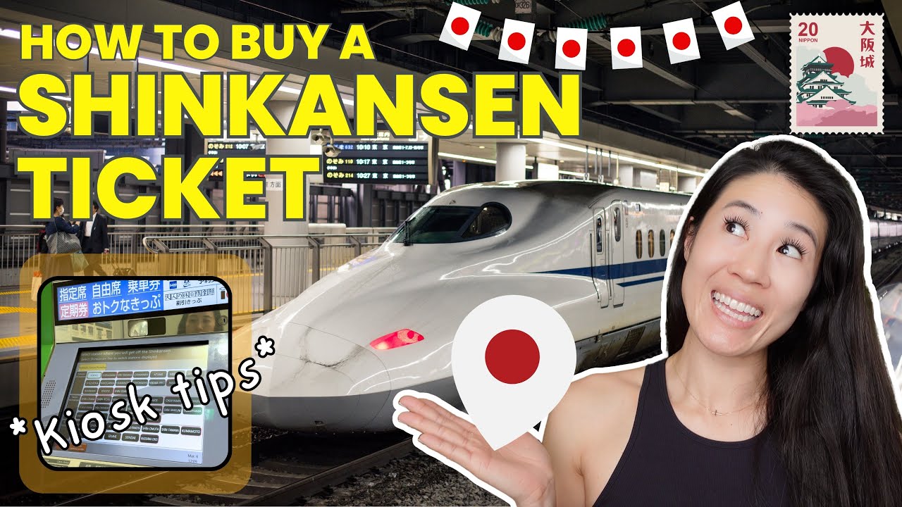 How To Buy A Shinkansen Ticket On The Machine | Japan Bullet Train TIPS ...