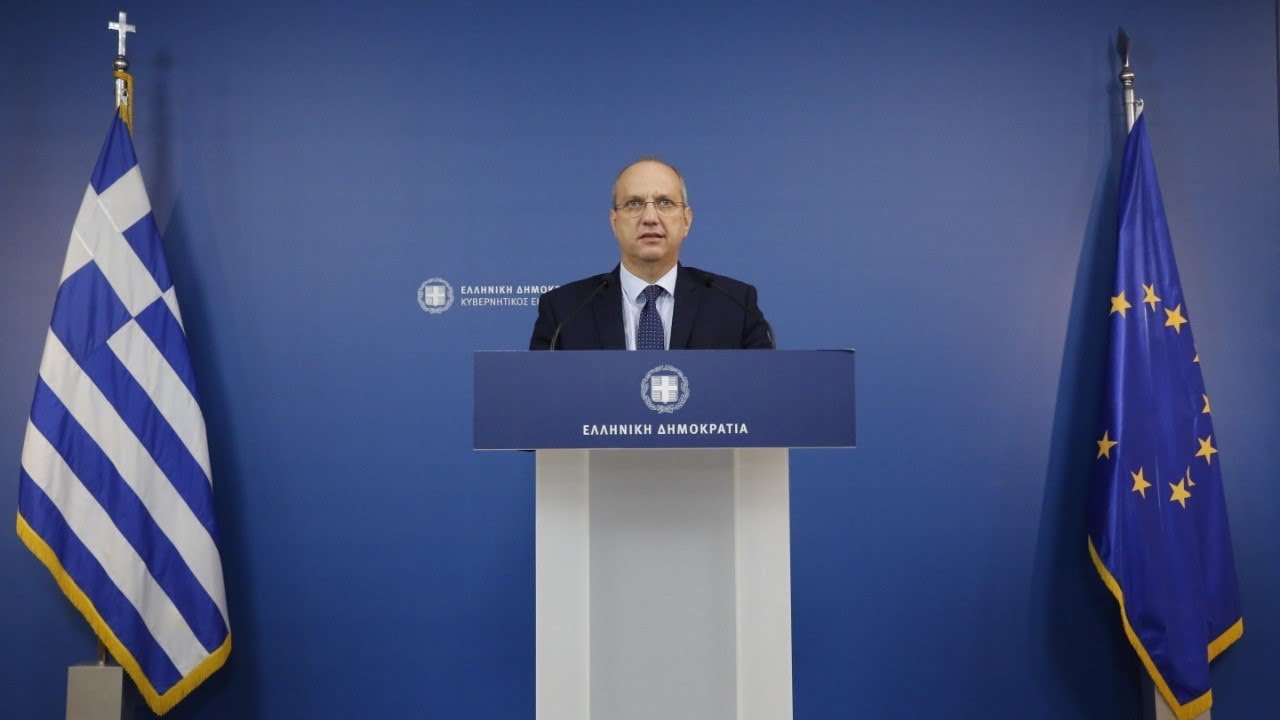 Eνημέρωση πολιτικών συντακτών από τον Κυβερνητικό Εκπρόσωπο Γιάννη ...