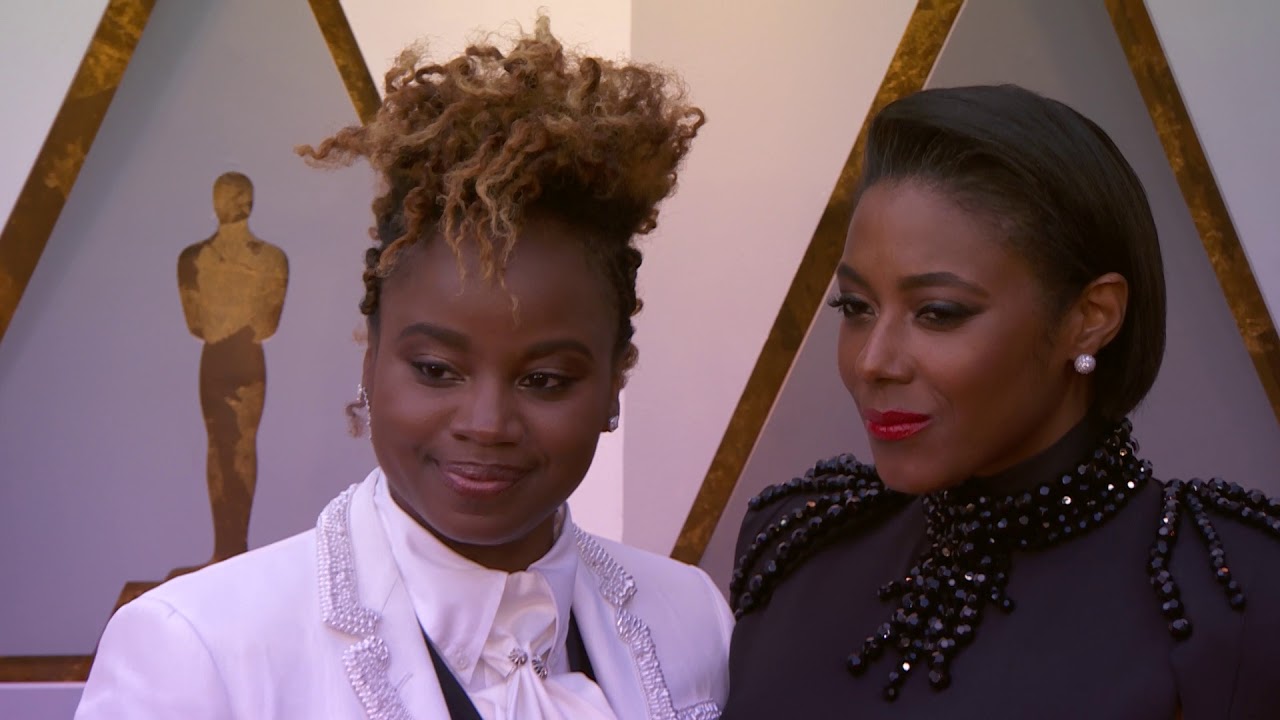 Oscars 2018 Arrivals: Dee Rees | ScreenSlam - YouTube
