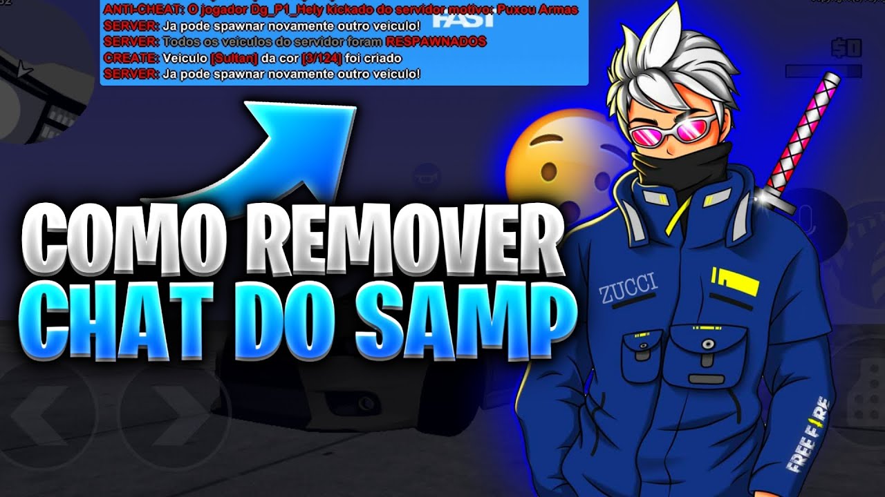 🔴 INCRÍVEL!! COMO REMOVER O CHAT DO SAMP MOBILE!! SEM NENHUM MOD ...