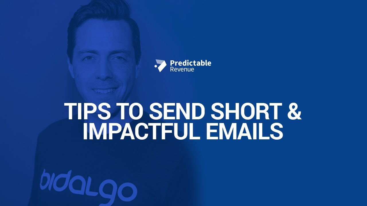 Tips to Send Short & Impactful Emails - YouTube