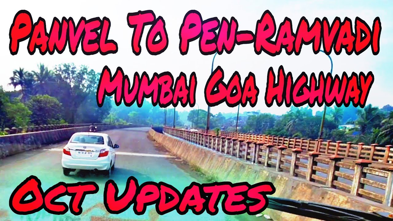 Panvel To Pen-Ramvadi Bus Depo MSRTC Cabin Ride_Mumbai Goa Highway ...
