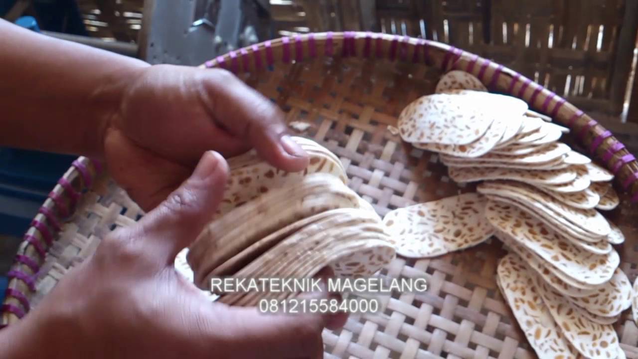 Cara Mengiris Tempe Oval - YouTube