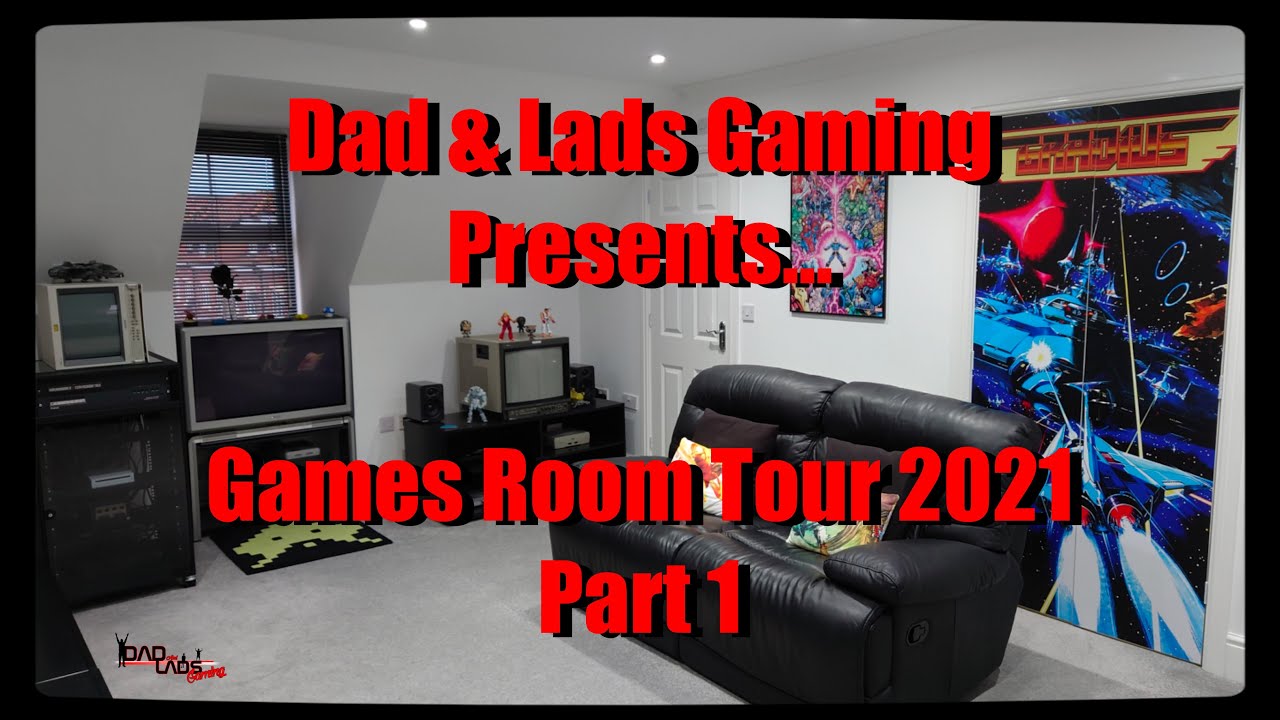 Games Room Tour 2021 Part 1- Dad & Lads Gaming - YouTube