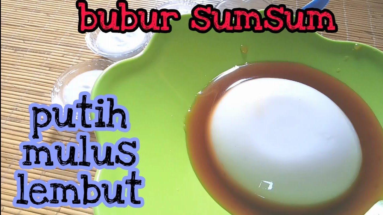 Cara Membuat Bubur Sumsum Kue Basah Enak Dan Lembut Review