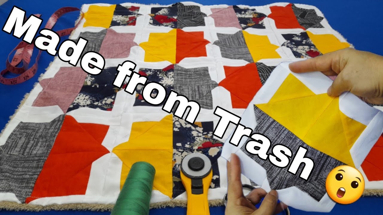 "This Quilt Is Made of Trash — And It’s Beautiful" - YouTube