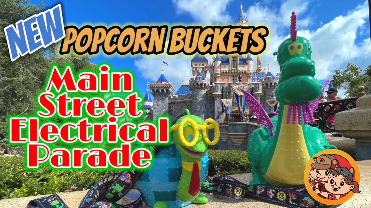 New! Disneyland Elliot Popcorn Bucket and Turtle Sipper / Main Street ...