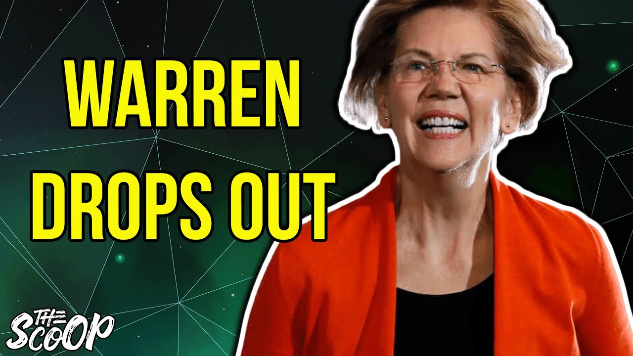 Warren Drops Out Of Presidential Race And Talks About Endorsement - YouTube