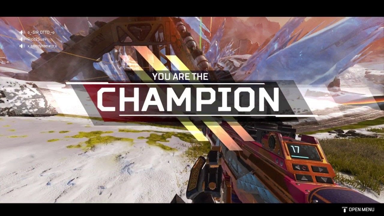 Finally got a win in Apex Legends - YouTube