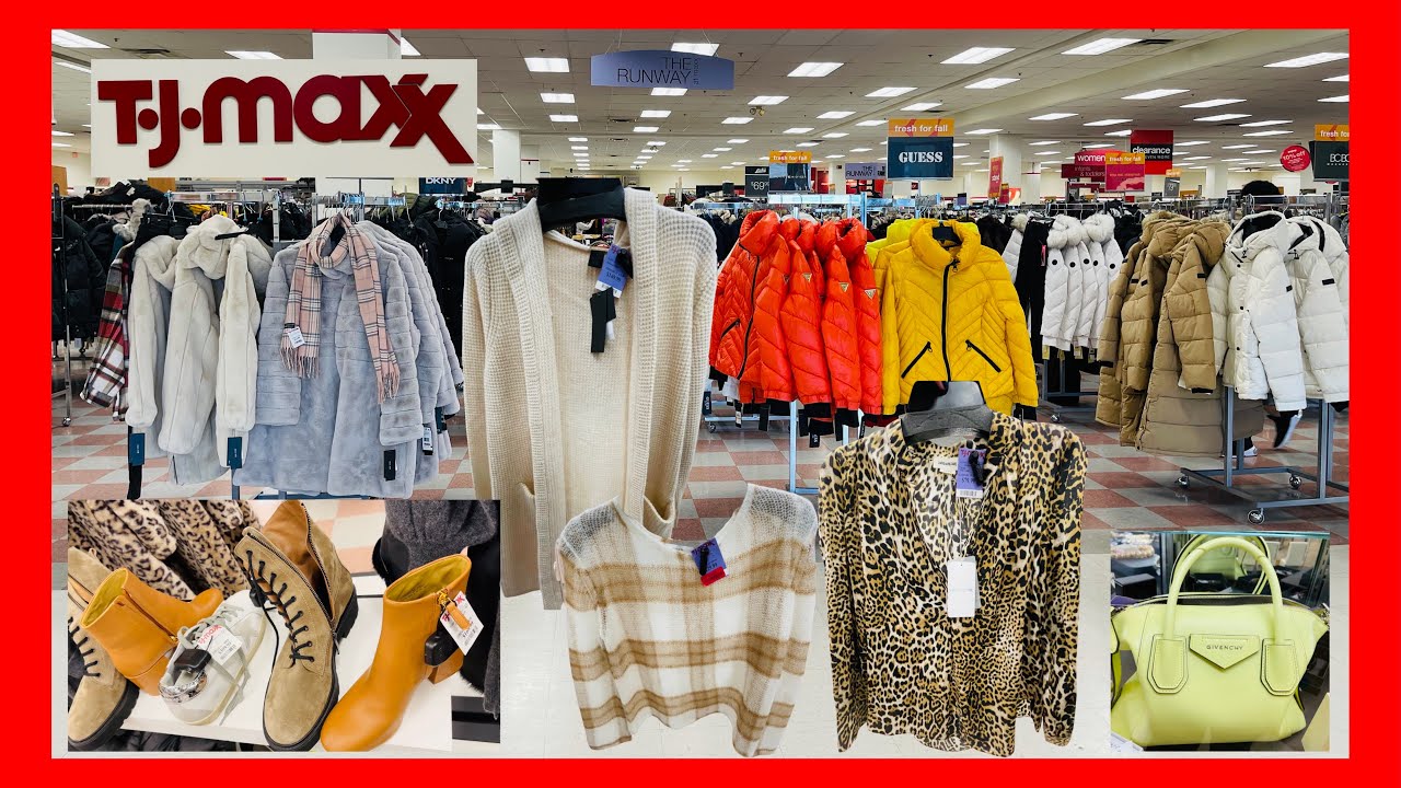 TJ MAXX FALL SHOPPING ~ DESIGNER CLOTHES SHOES BAGS ~ OCTOBER ~ SHOP ...