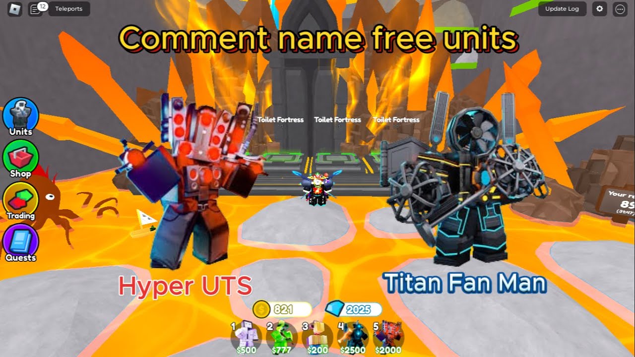 Hyper UTS VS Titan Fan Man - YouTube