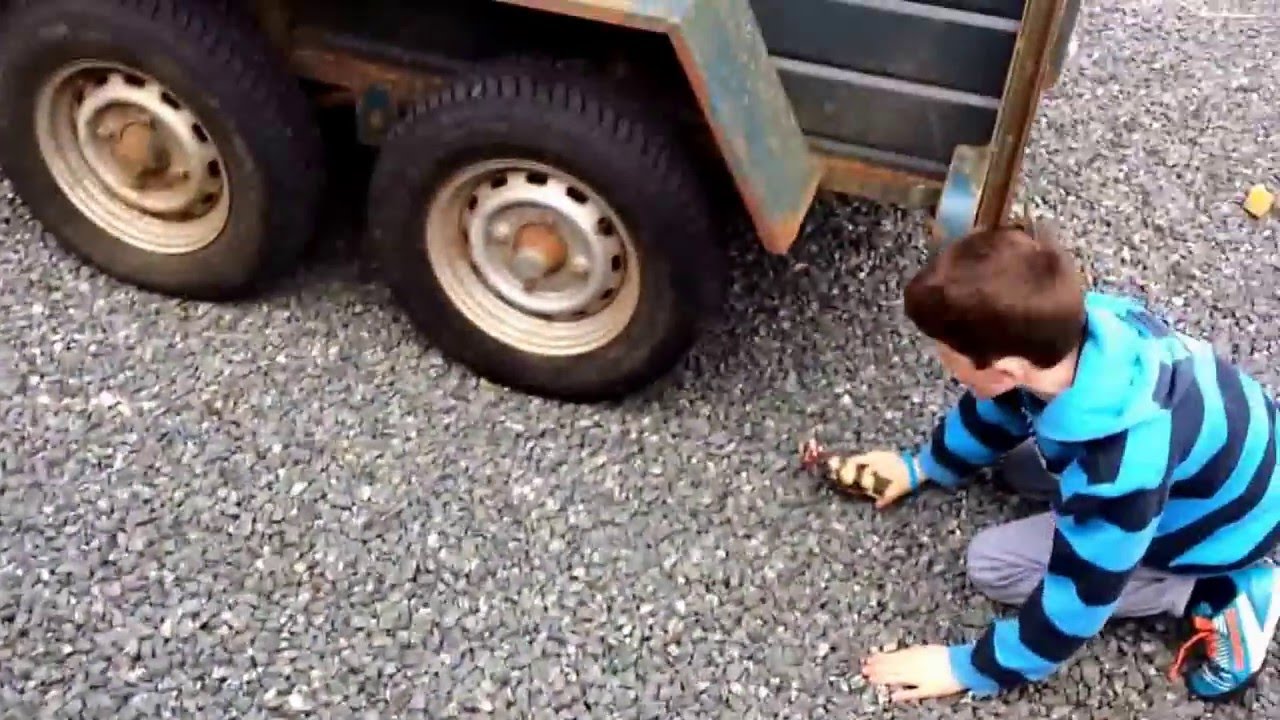 Toy Tank Drop Test - YouTube