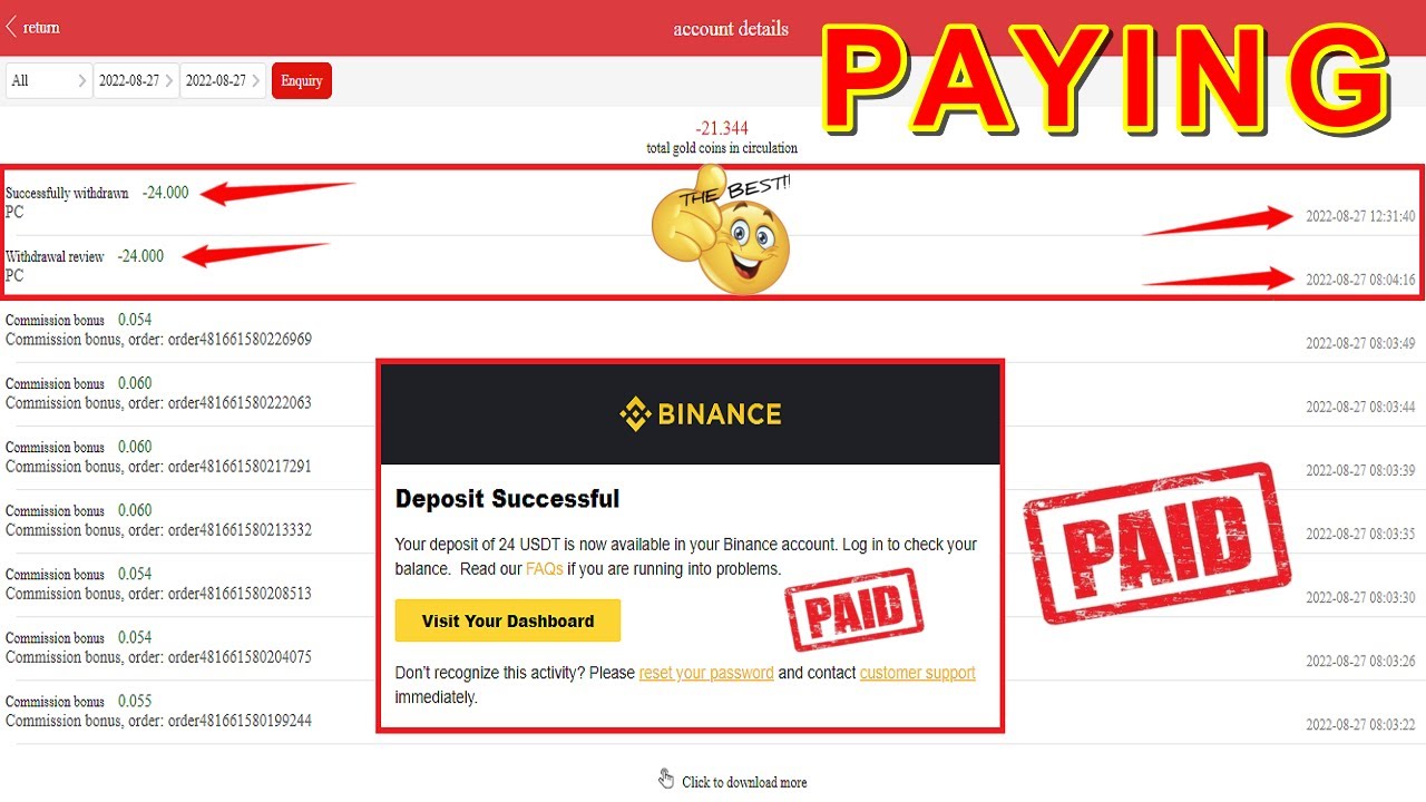 Customers can withdraw cash when they complete 50 tasks a day and up to ...