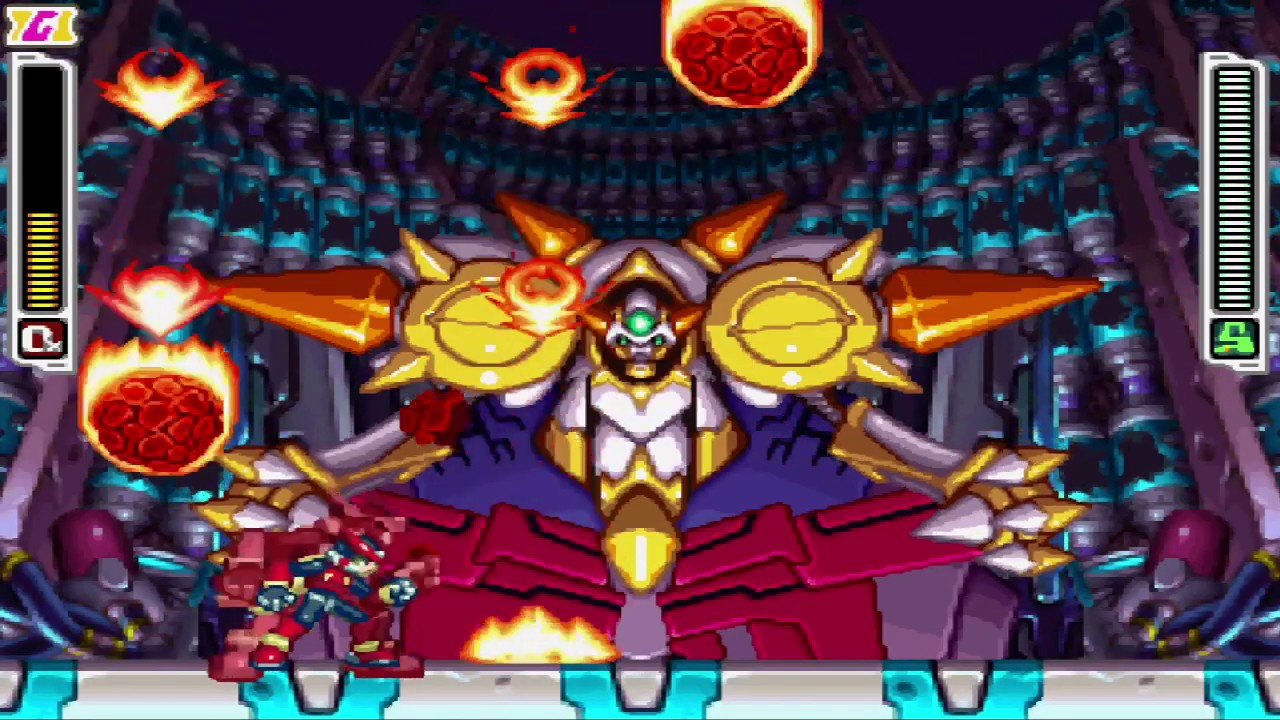 Mega Man ZX All Bosses (Model O) - YouTube