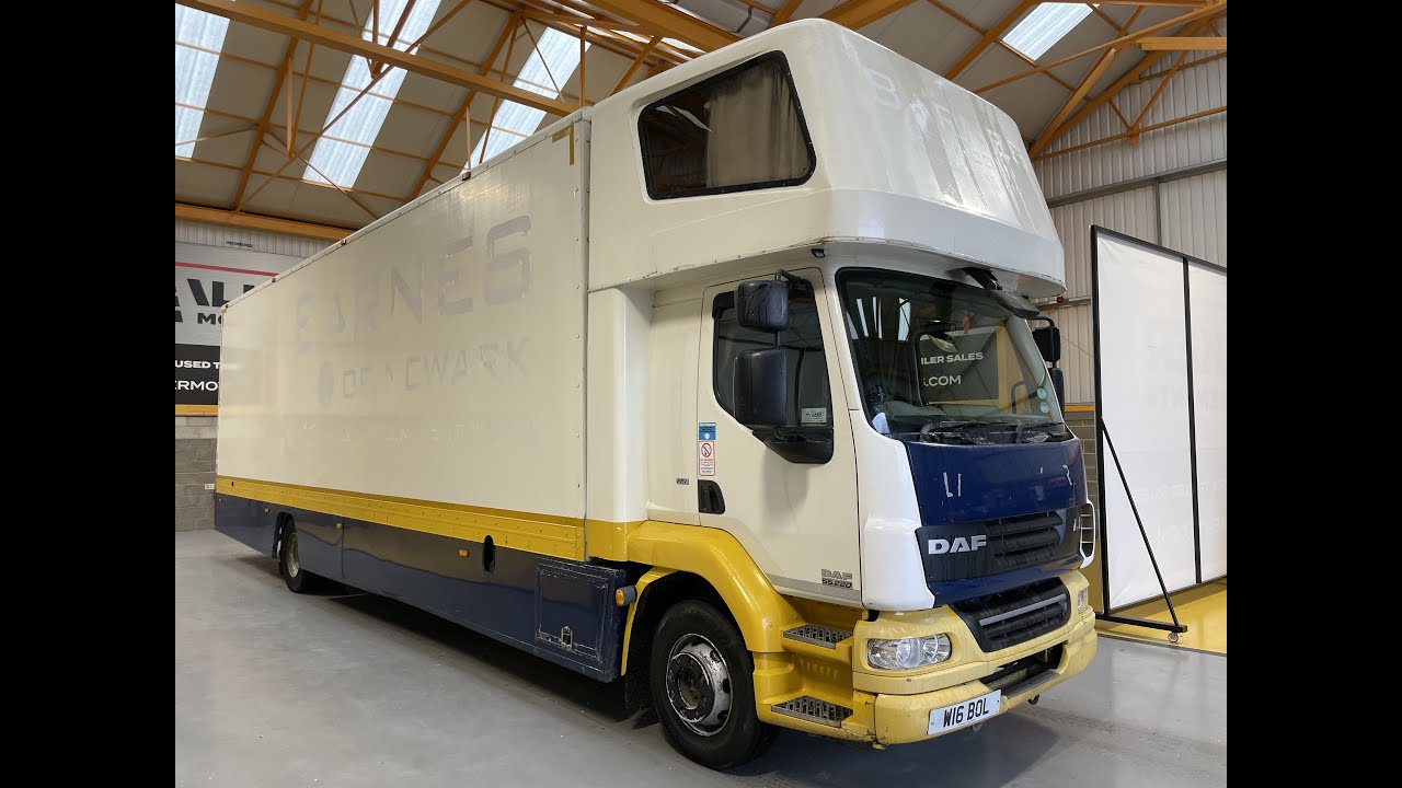 New In Stocklist For Sale: DAF LF55.220 4X2 15 TONNE REMOVAL/BOX TRUCK ...