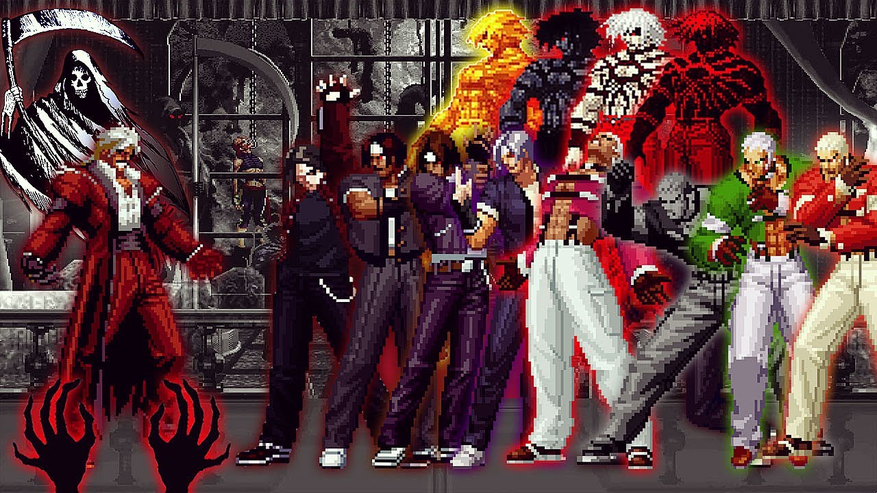 [KOF Mugen] Legend Rugal Vs Yashiro Nanakase, Bosses Orochi, Kyo ...