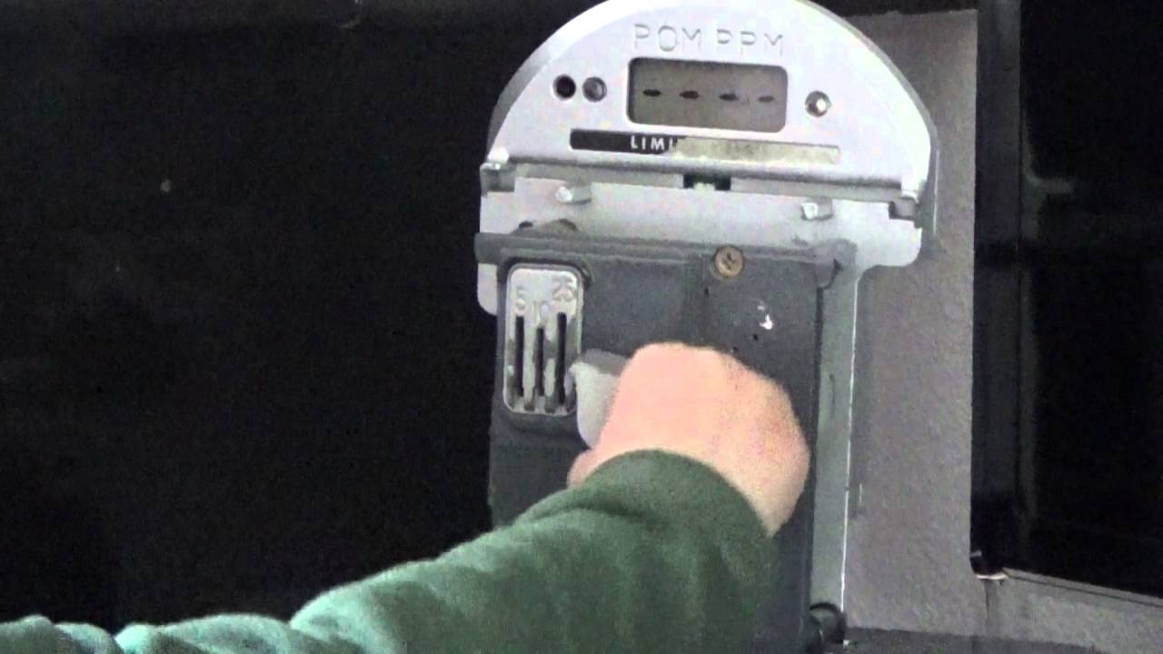 WiiU Arcade Coin Parking Meter Machine - YouTube