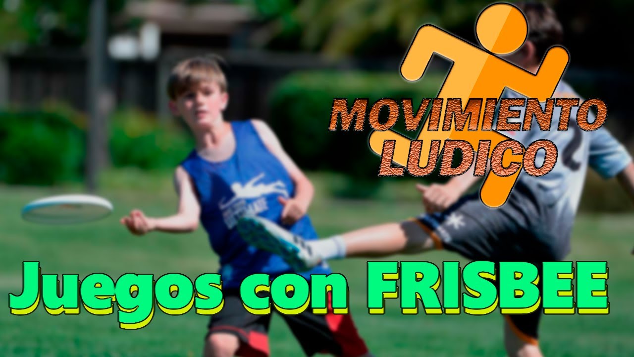 JUEGOS de iniciacion al ultimate FRISBEE - Educación física - YouTube