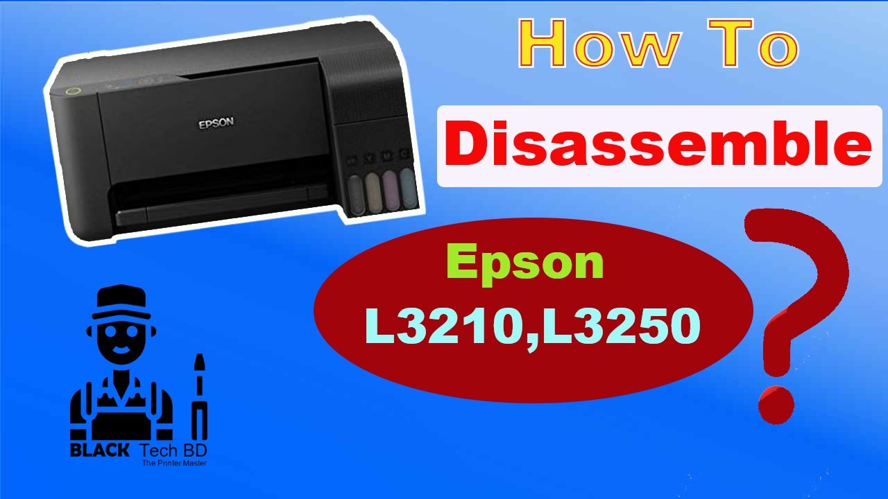 How to open Epson L3210? ‖ Print head service ‖ Print quality problem ...