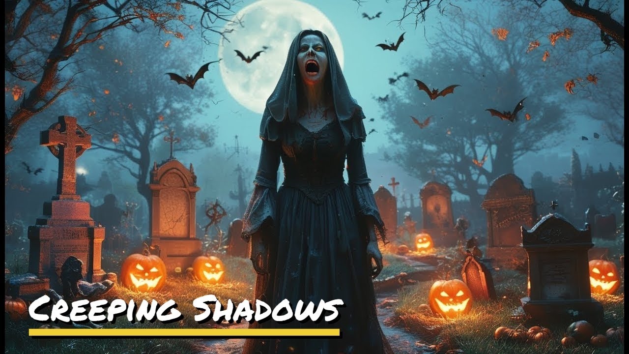 🔥Creeping Shadows 🔥 80s Halloween AI Glam Metal! - YouTube