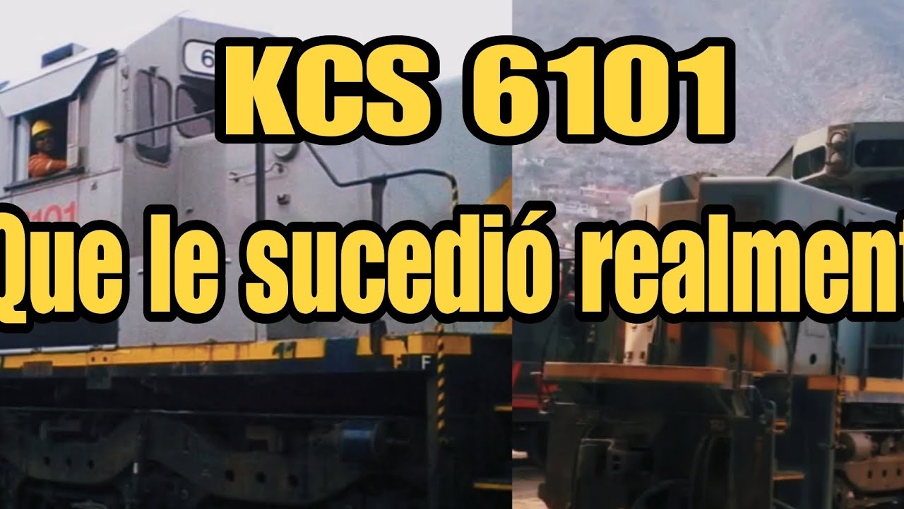 KCS 6101 ¿Que le paso realmente? Todo sobre la SD40T-2 - YouTube