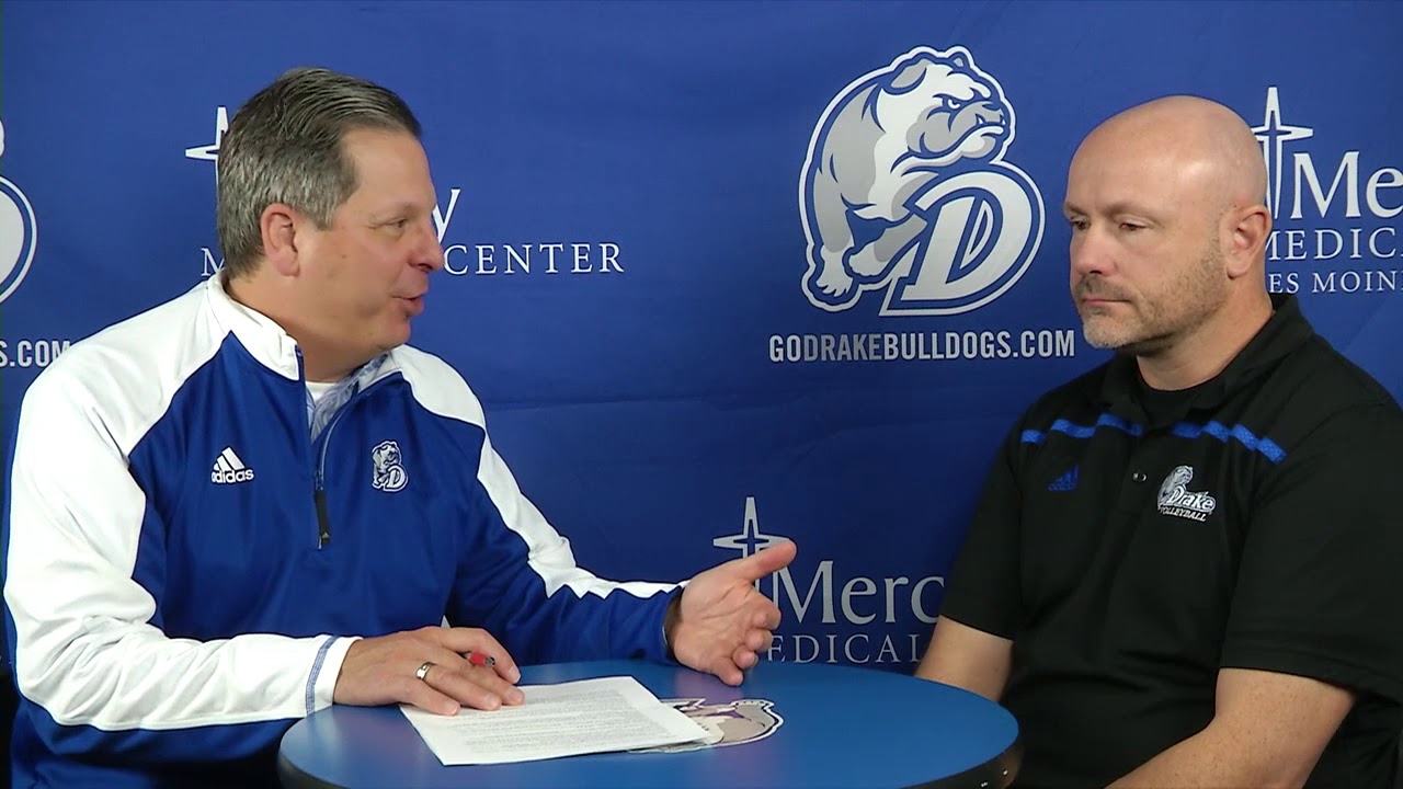 Drake Coaches' Corner | Darrin McBroom | Oct. 24 - YouTube