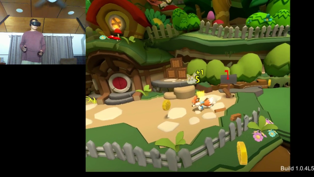 VR Experience - Lucky's Tale (Platform Game) - YouTube