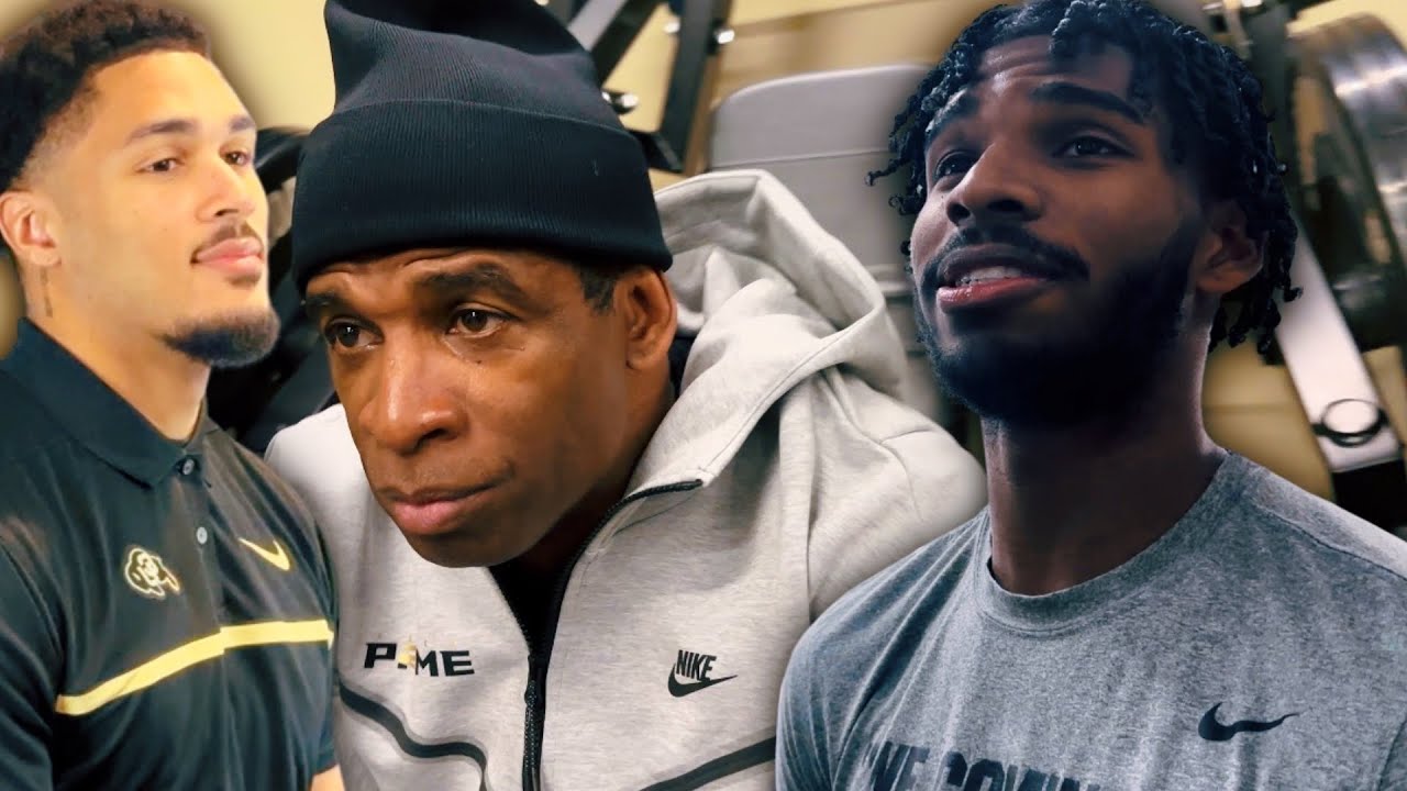 Deion Sanders Hits The Weight Room At Colorado Football Facility (Coach ...