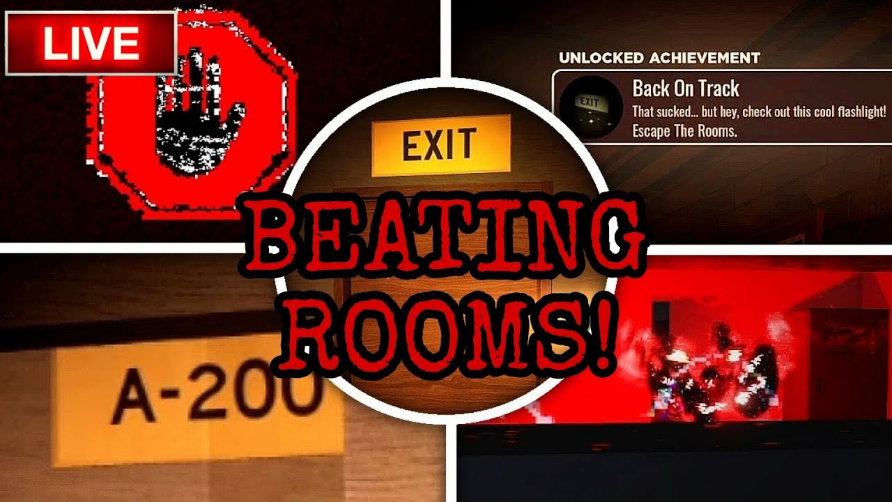 BEATING ROOMS IN DOORS LIVE!🔴 - YouTube