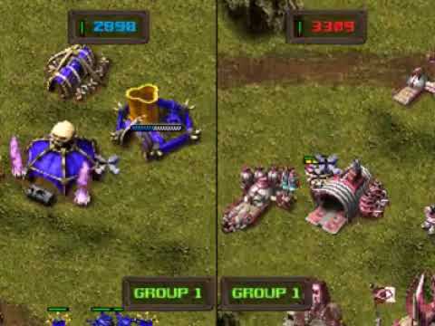KKND Krossfire (PS1) - Multiplayer Gameplay