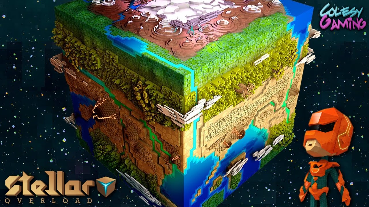 NEXT LEVEL MINECRAFT | Stellar Overload | Indie Game - YouTube