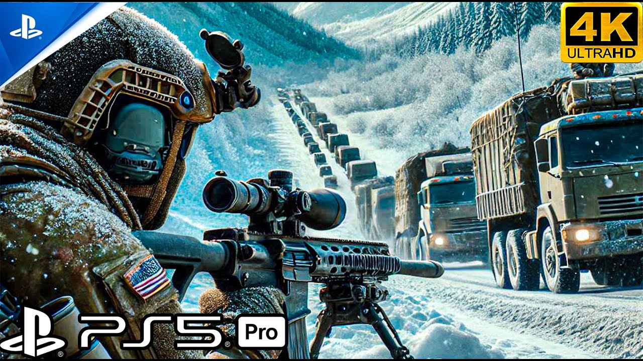 FROZEN TUNDRA (PS5) Realistic ULTRA Graphics Gameplay [4K 60 FPS] Call ...