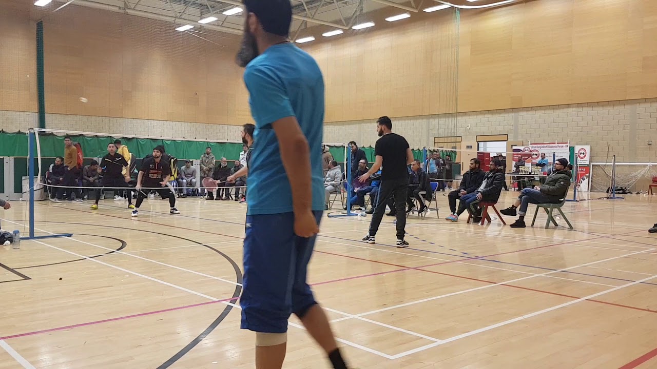 Luton badminton tournament February 2019 final game game 1 - YouTube
