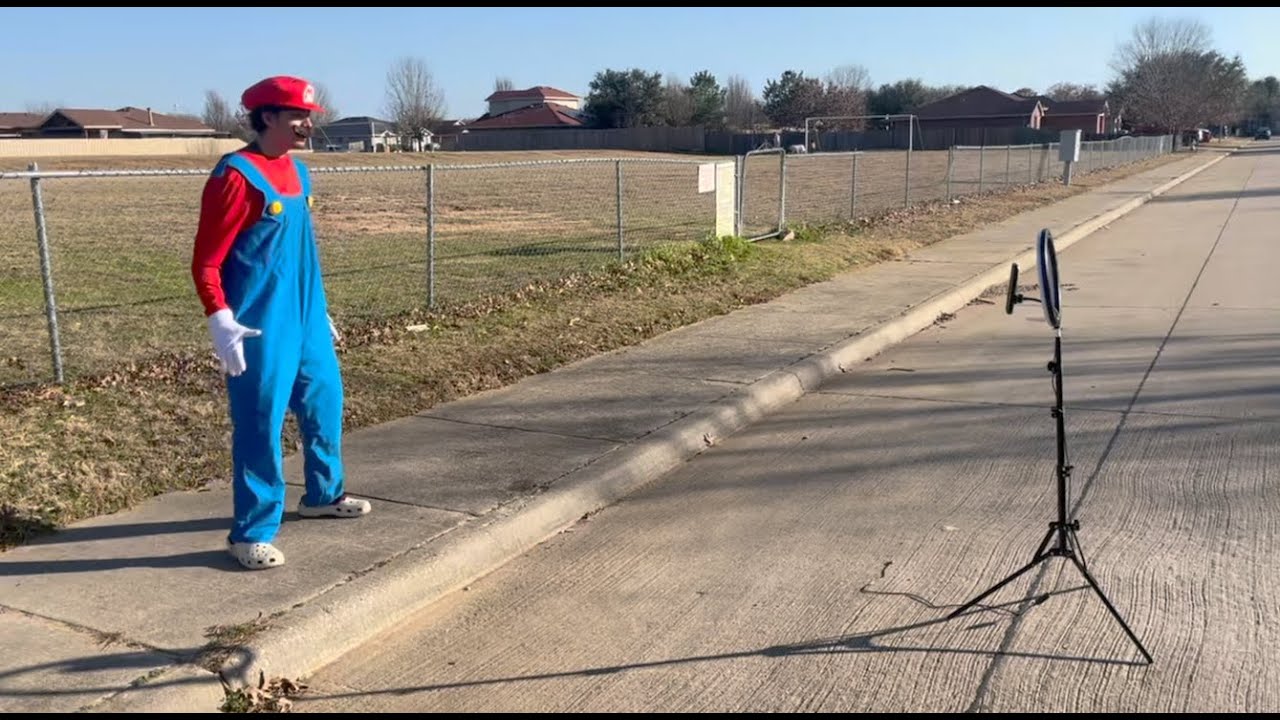 Mario makes a TikTok page and gets Arrested - YouTube