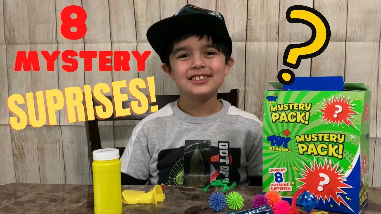 Toy Mendous MYSTERY PACK! - 8 Mystery SURPRISES - YouTube