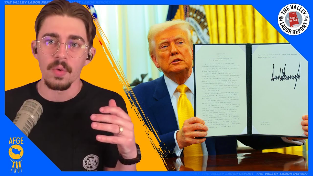 Jacob Reacts to Trump's Order Ending Federal Union Rights - YouTube
