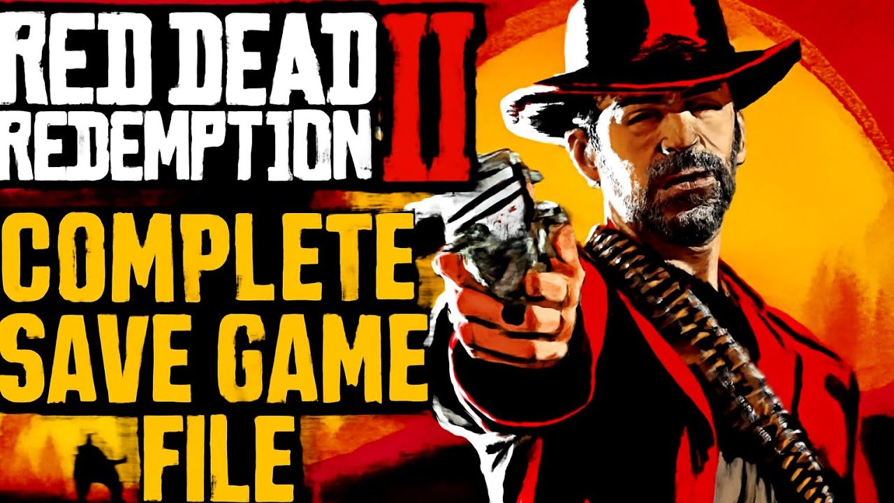 Red Dead Redemption 2 Complete save Game File - YouTube