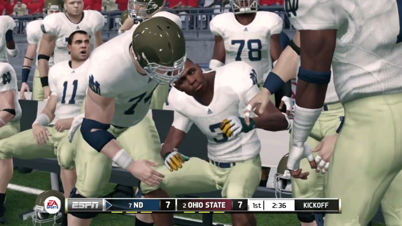 Notre Dame Fighting Irish Vs Ohio State Buckeyes Ncaa Football 23
