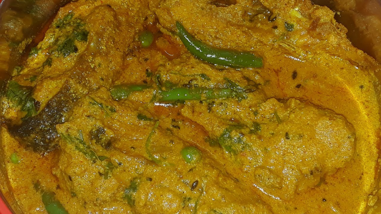 Posto Chitol fish curry.... - YouTube