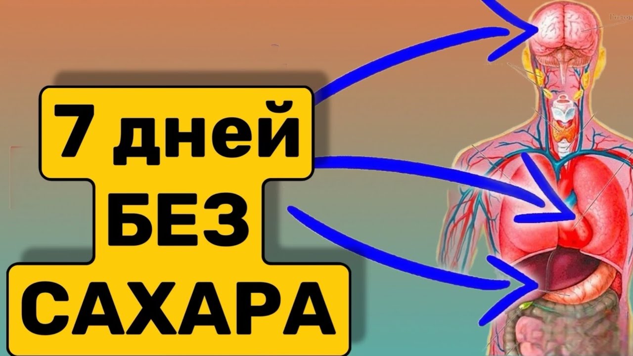 Что случится с ВАШИМ ОРГАНИЗМОМ если не есть сахар 7 дней Youtube