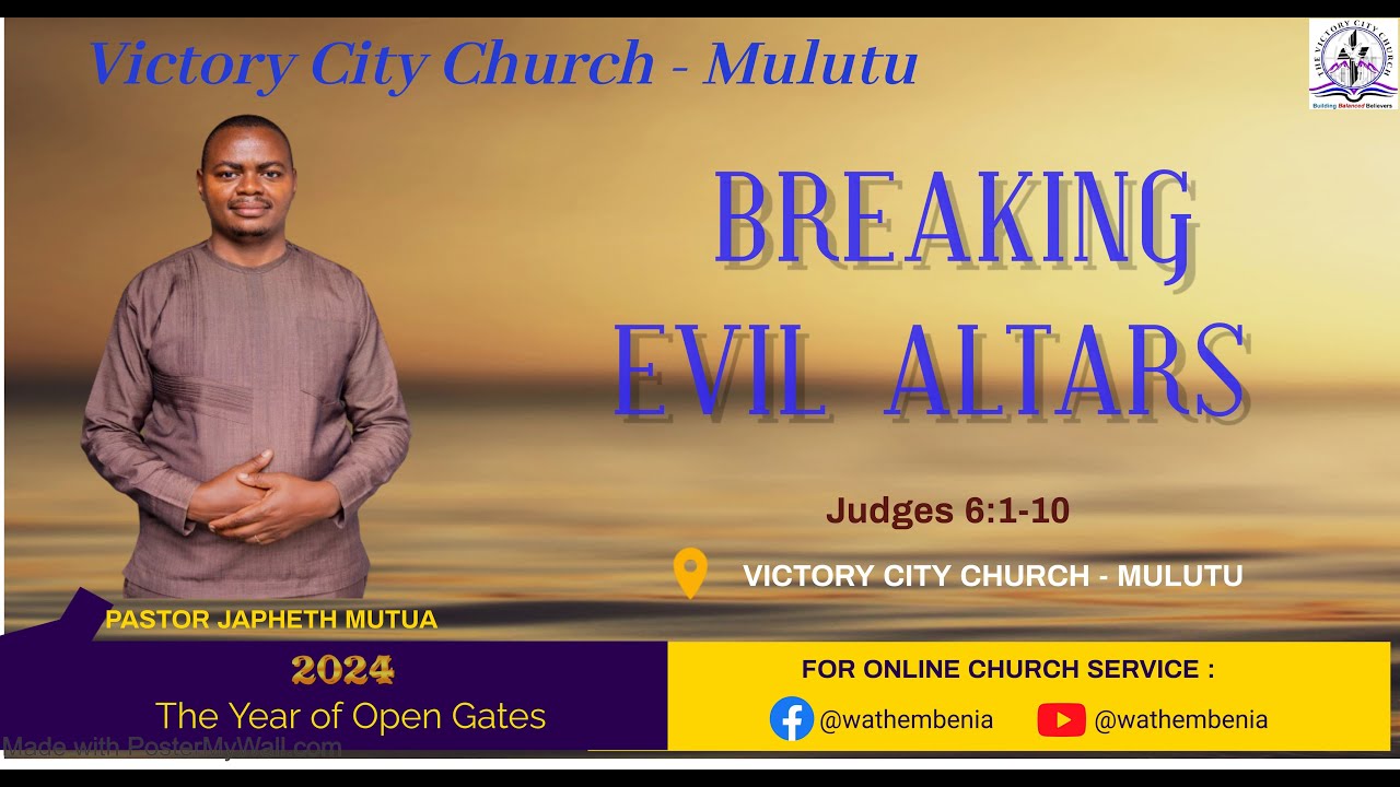 Pastor Japheth Mutua: Breaking Evil Altars - YouTube