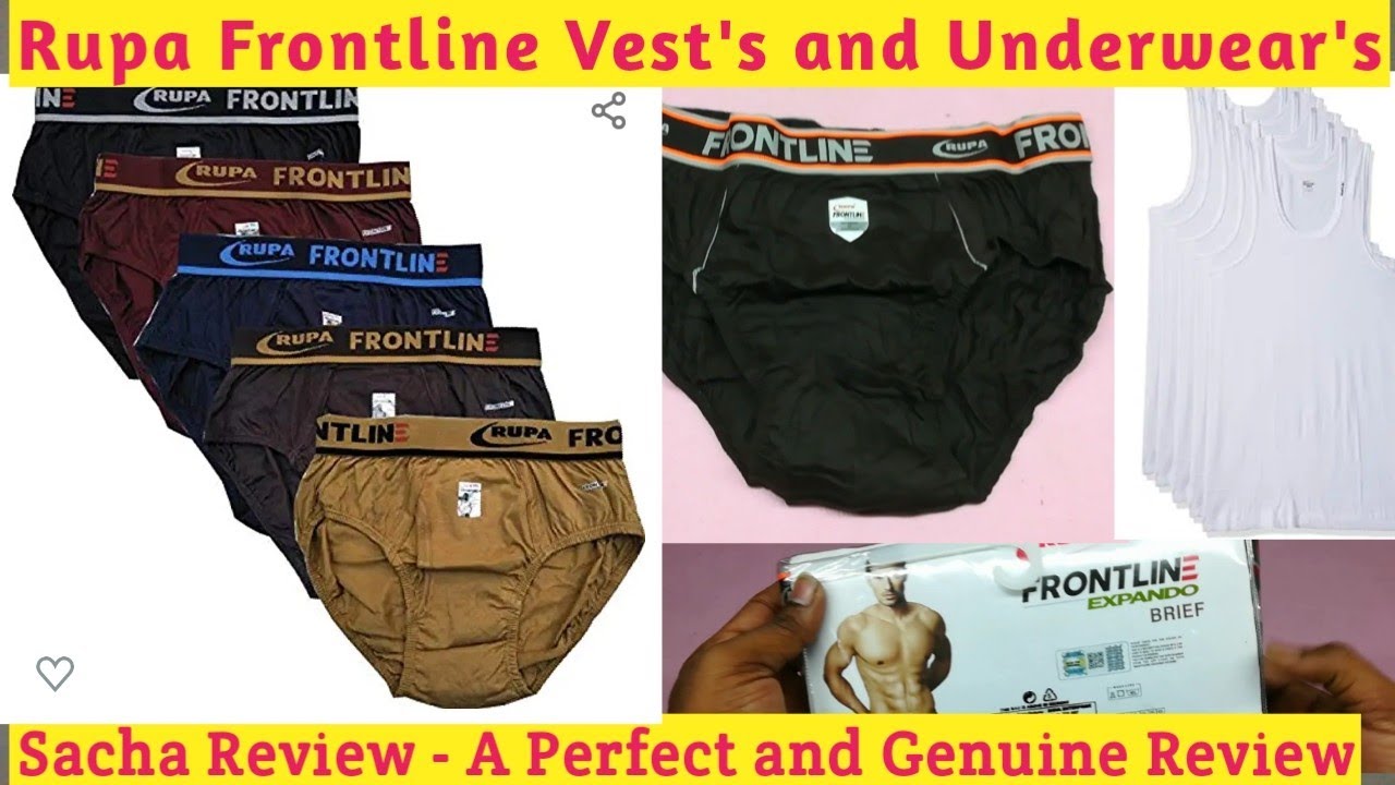 Rupa Underwear and Vest's Unboxing & Review - YouTube