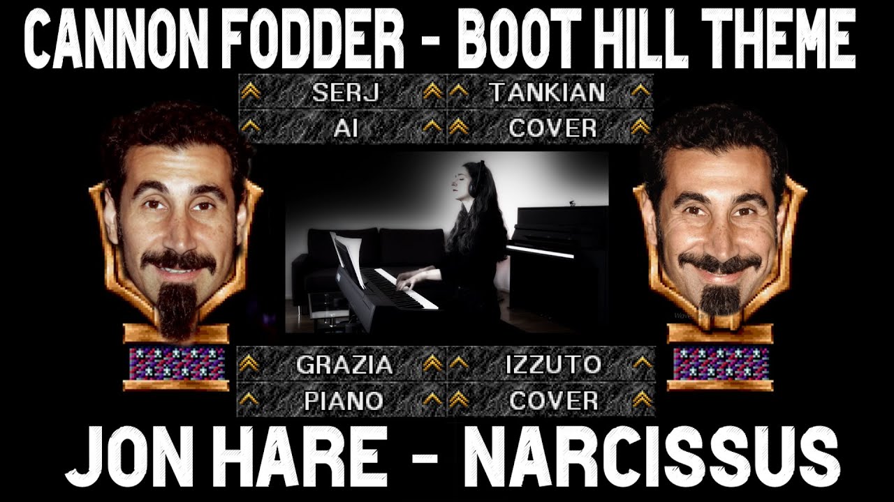 Serj Tankian (Ai) - Jon Hare - Narcissus (Cannon Fodder - Boot Hill Theme) With Grazia Pizzuto ...