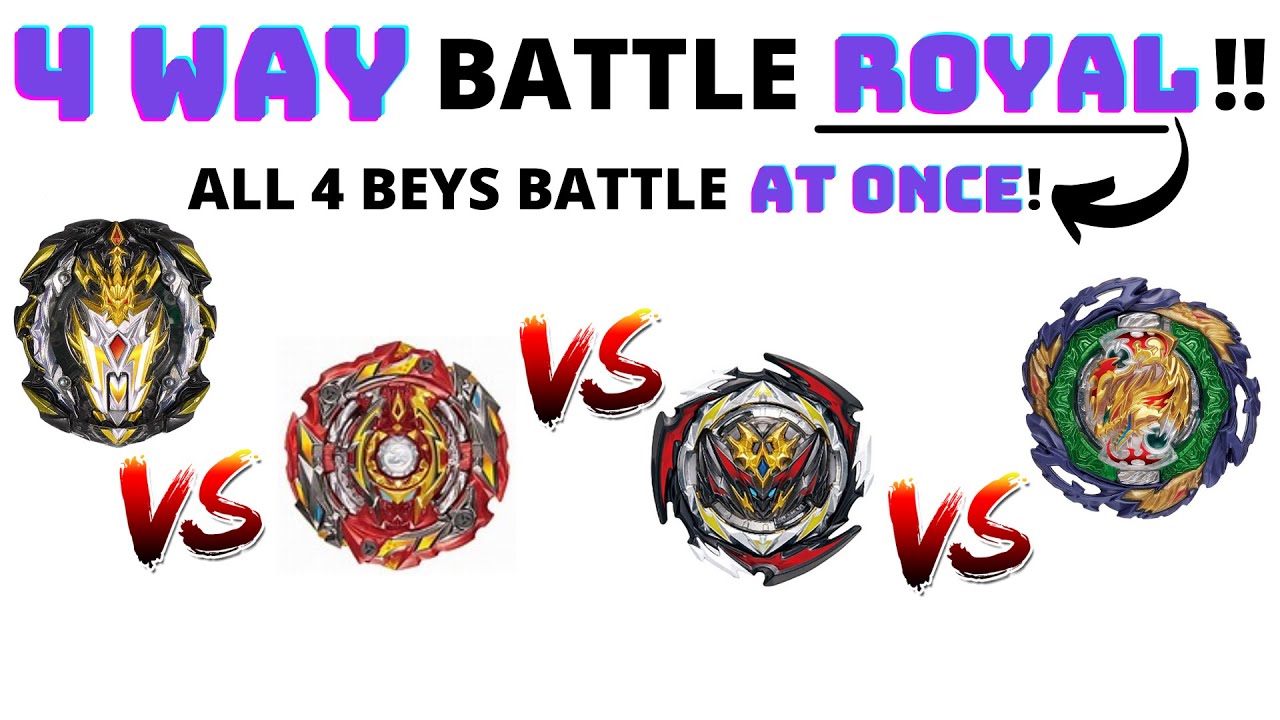 Day 7 | 4 WAY BATTLE ROYAL!! | 4 BEYS COLLIDE AT ONCE!! - YouTube