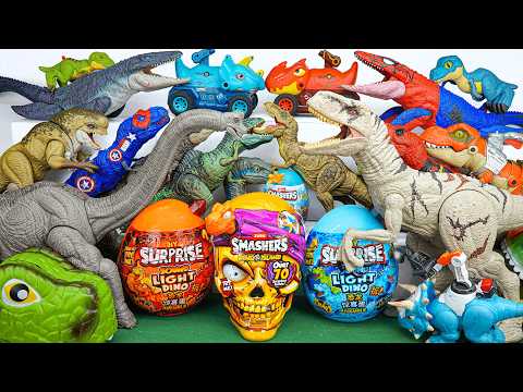 61 Minutes Satisfying with Unboxing Jurassic World Dinosaur Toy Collection ASMR | Review Toys