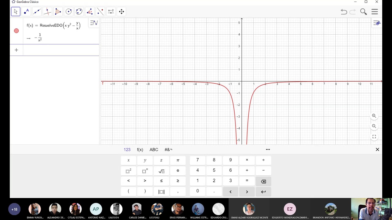 Geogebra - Graficar Ecuaciones Diferenciales - YouTube