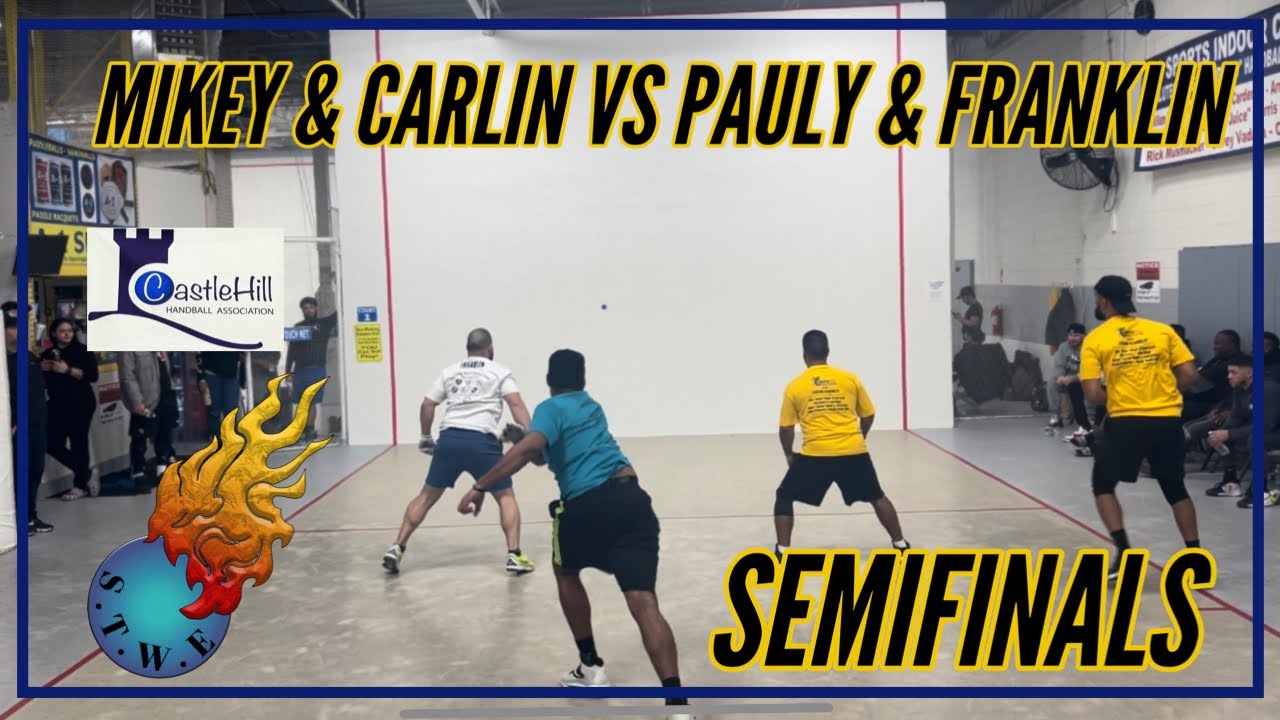 Mikey & Carlin Vs Pauly & Franklin - Semifinal’s at Legends in Doubles ...