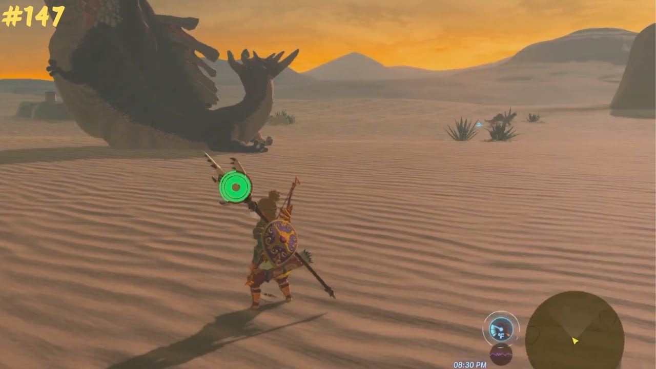 The Legend of Zelda: Breath of the Wild 100% #147 - Twin Molduga Tango ...