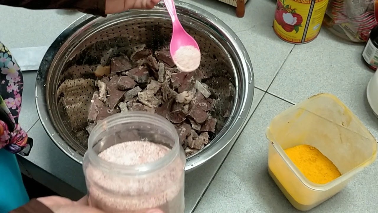 Resepi Bujang:Paru-paru lembu masak berlada - YouTube